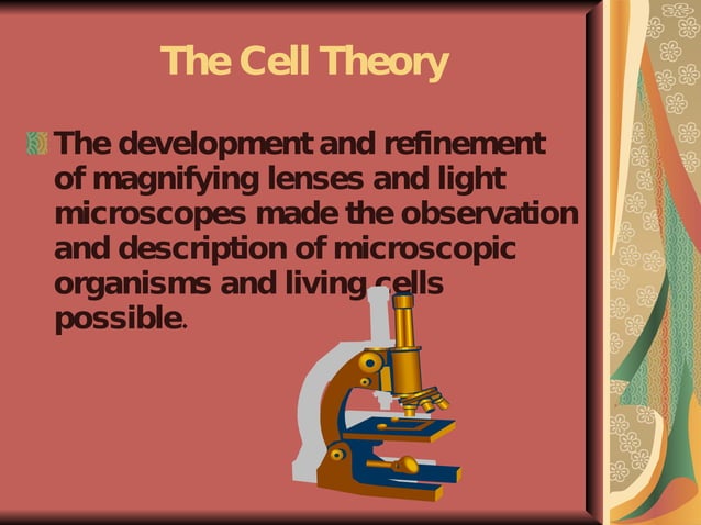Cell Theory | PPT | Biological Sciences | Science