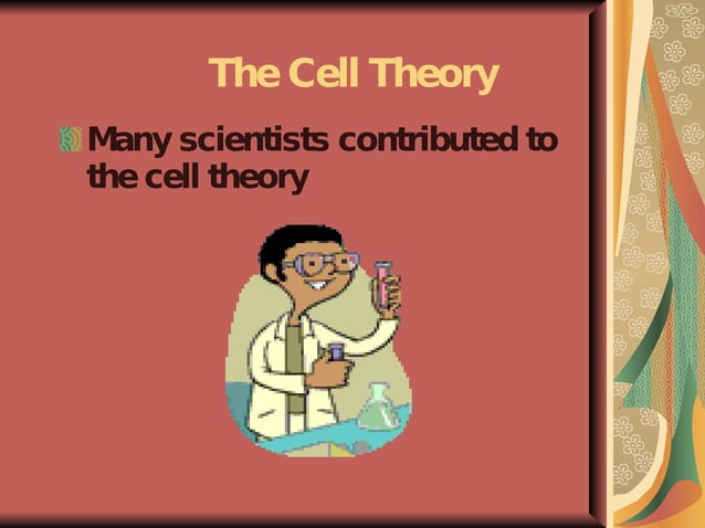 Cell Theory | PPT | Biological Sciences | Science