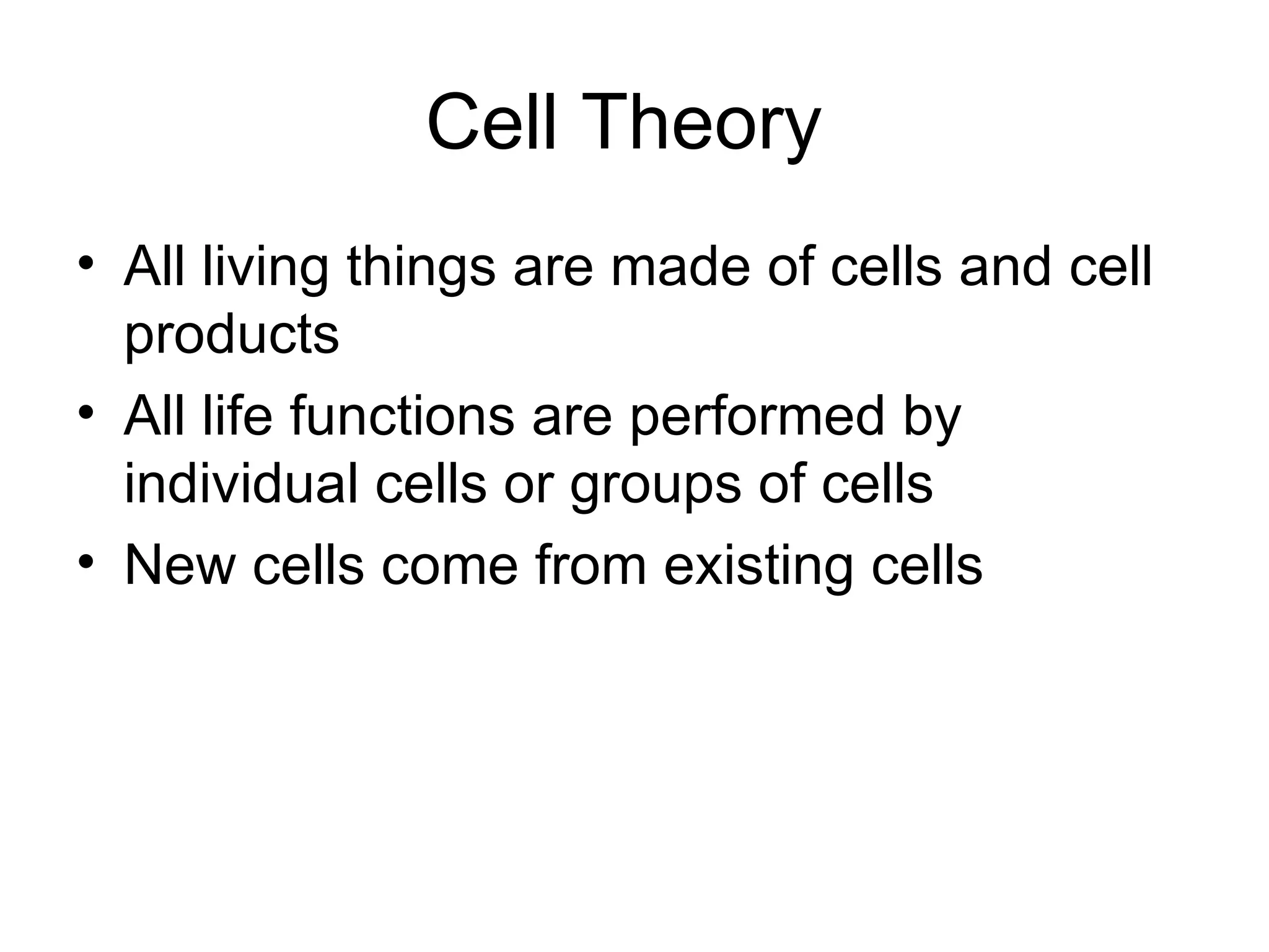 Cell Theory | PPT