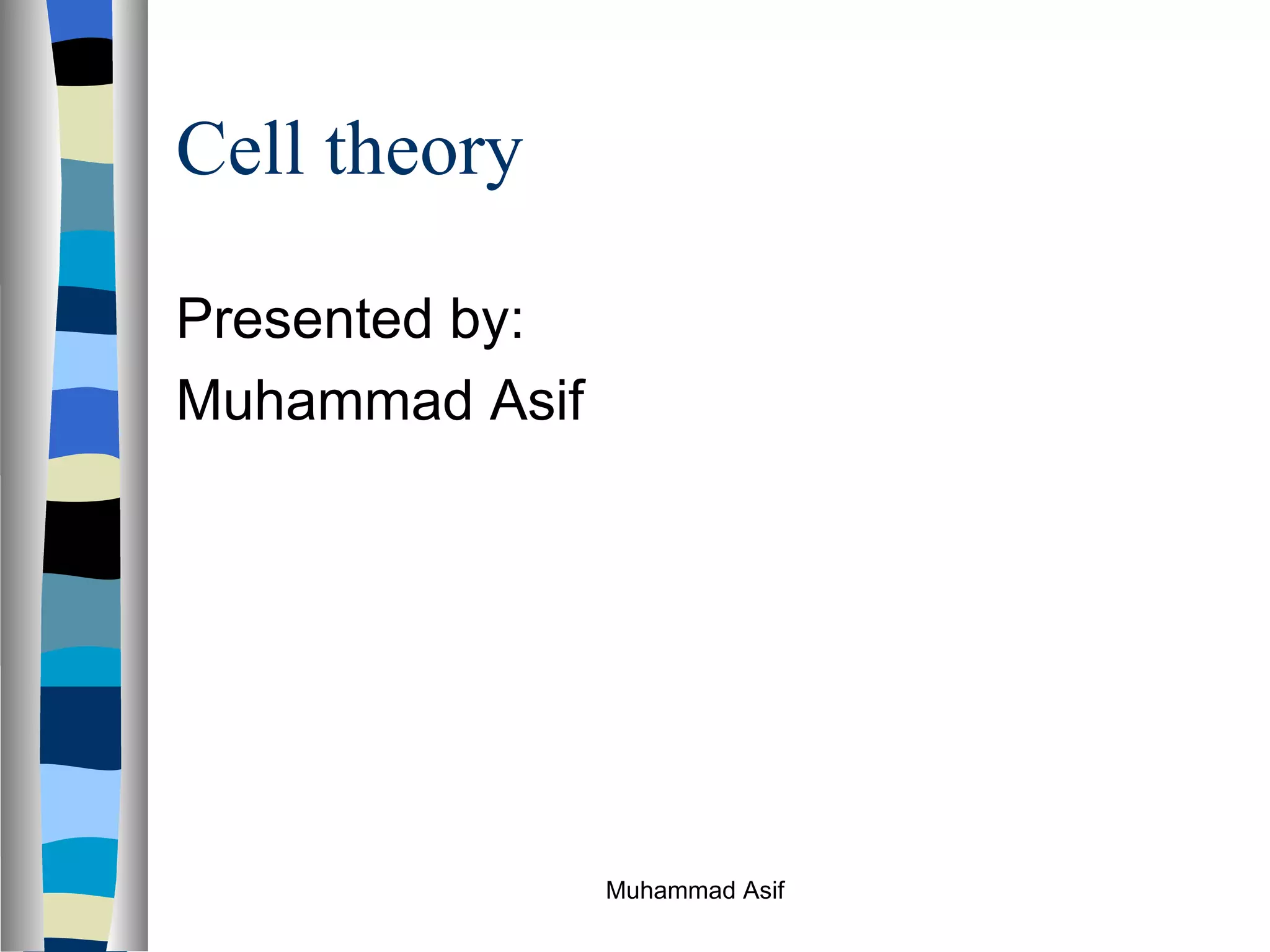 Cell theory | PPT