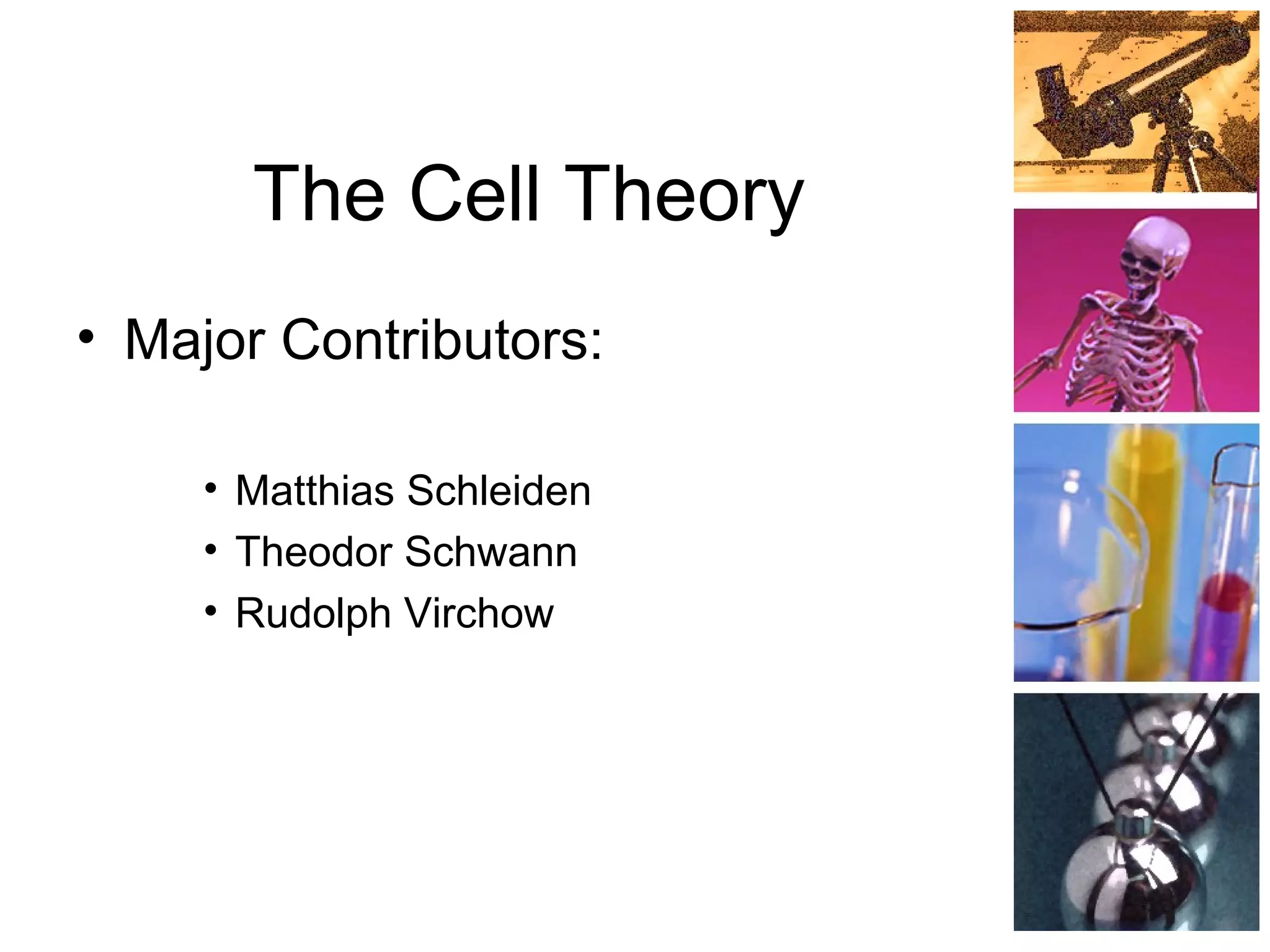 Cell Theory - Early History | PPT