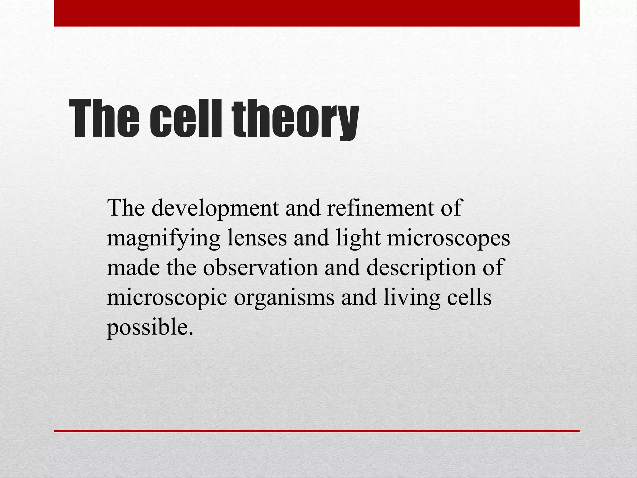 Cell theory | PPTX