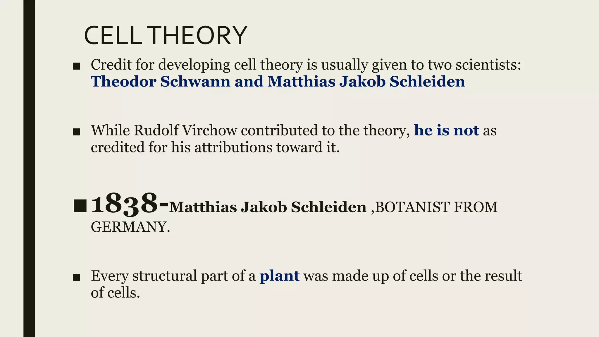 Cell theory | PPTX