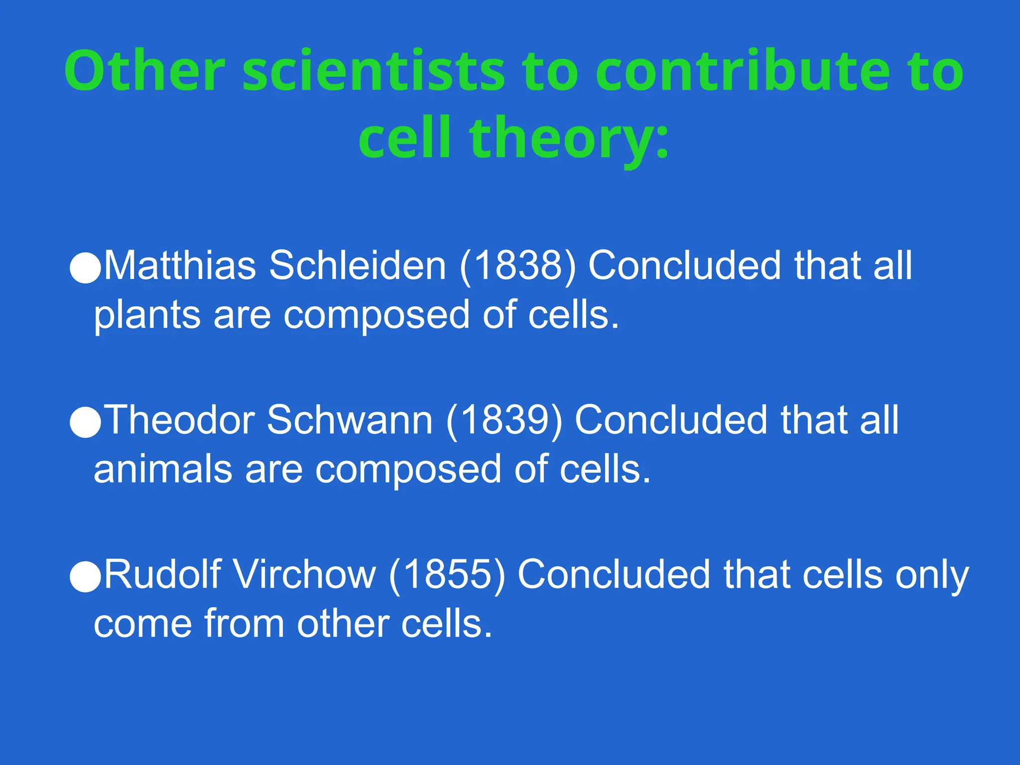Cell Theory. History and Developmentpptx | PPTX