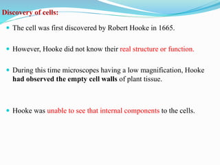 Cell theory cell fraction | PPT