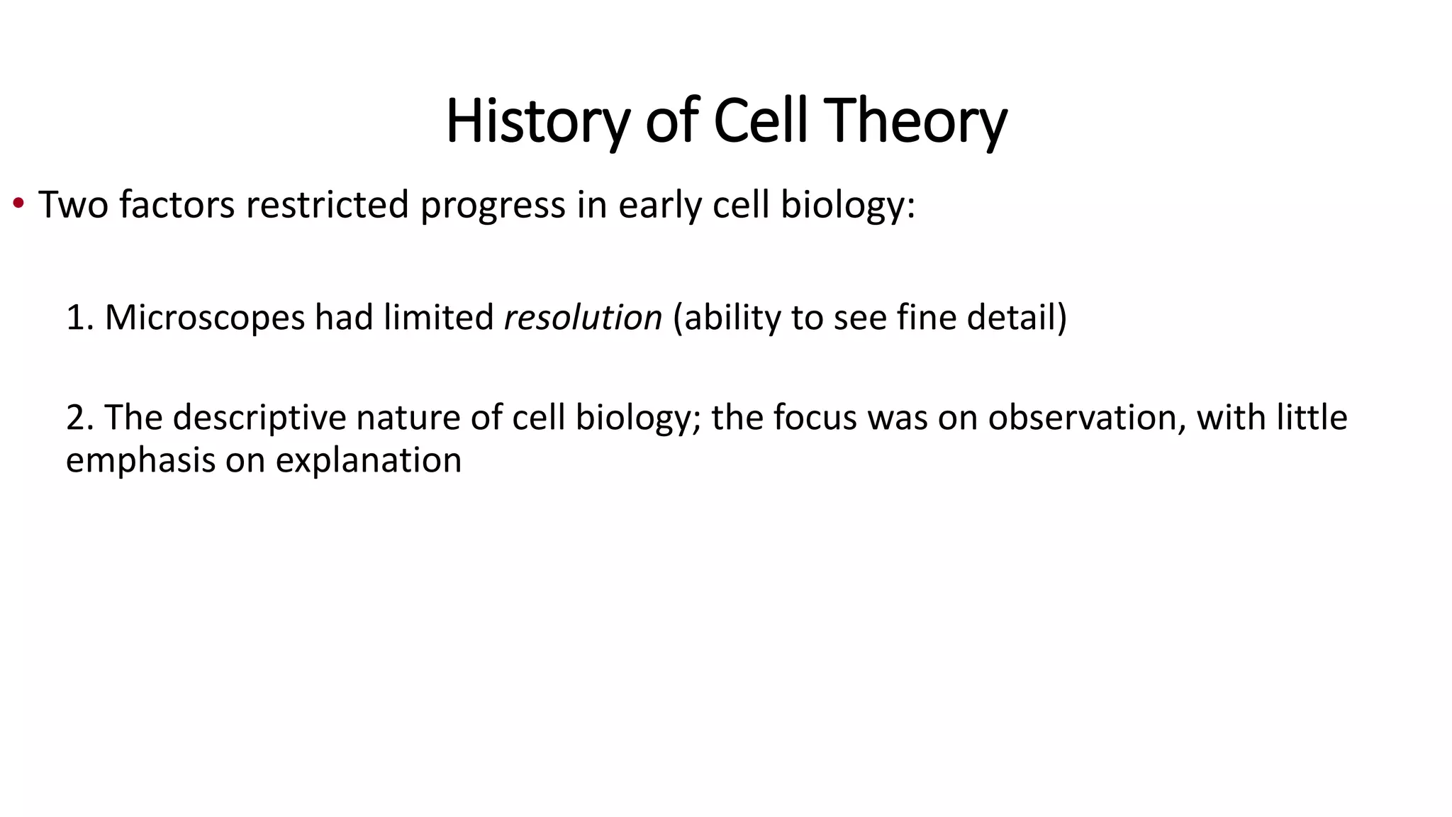 Cell Theory and Microscopy | PPTX