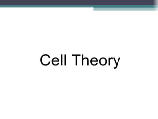 Cell theory power point 2 | PPT