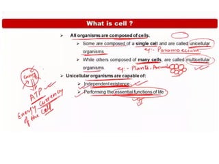 CELL THE UNIT OF LIFE CLASS 1 BIOLOGY CHAPTER 1 TILL LECTURE 02.pdf