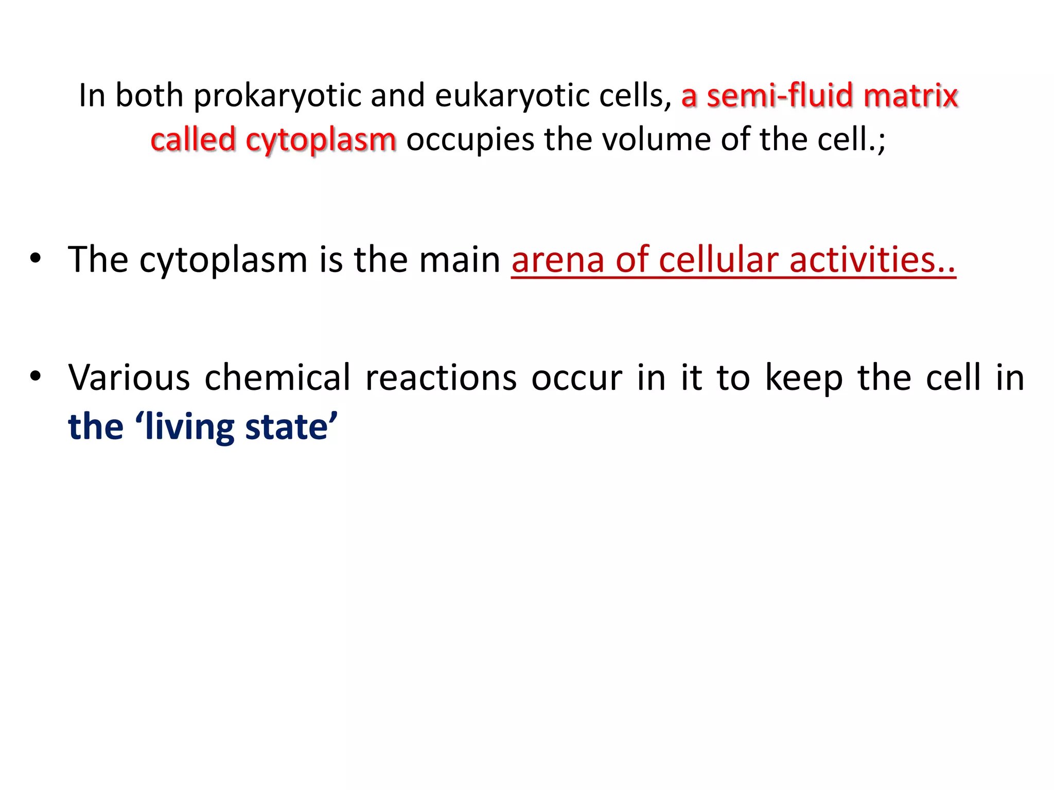 Cell the unit of life ncert introduction to prokaryotic cells | PPTX