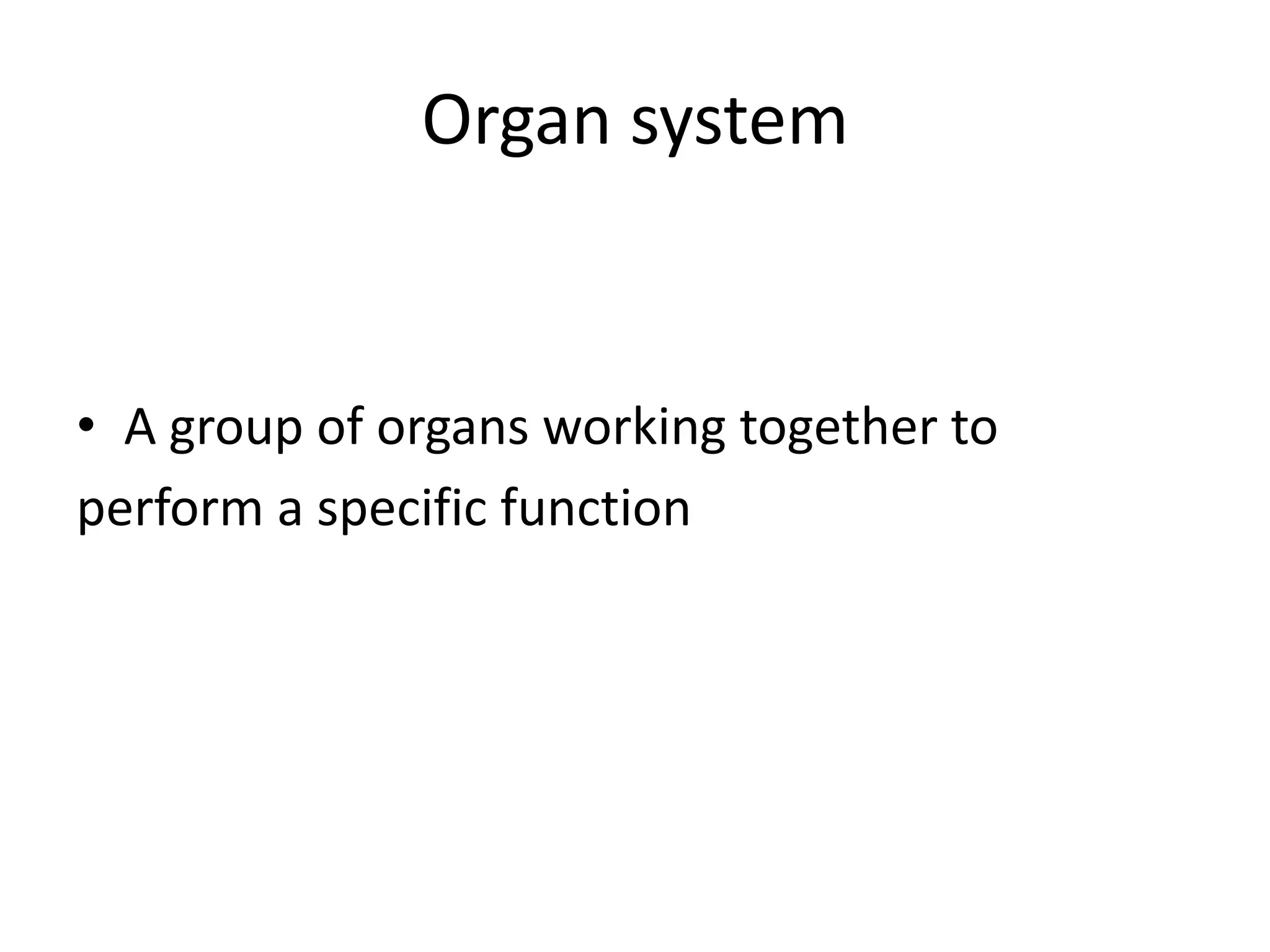 Cell tissues and organs | PPTX