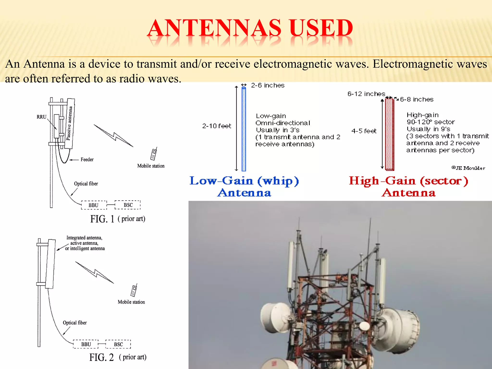 Cell tower, BTS & antennas | PDF