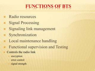 Cell tower, BTS & antennas | PDF