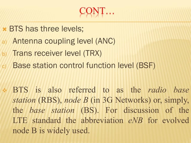 Cell tower, BTS & antennas | PDF | Computer Networking | Computing