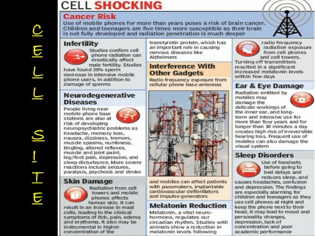 Cell tower radiation hazards | PDF