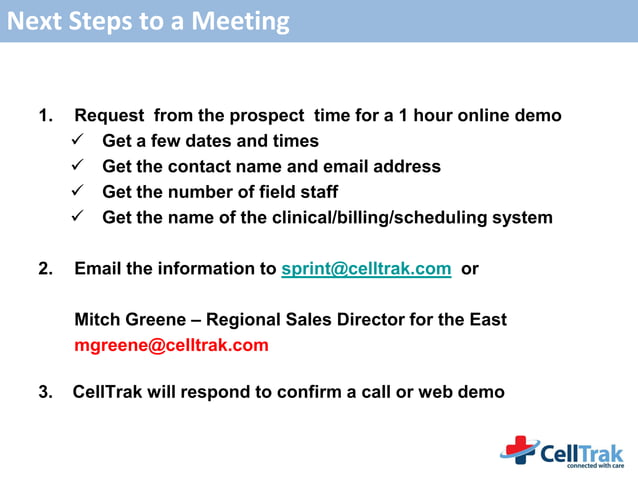 Cell Trak Sprint Presentation Feb2012 | PPT