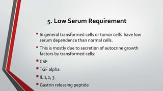 Cell transformation (how normal cell converted to cancerous cell) | PPT