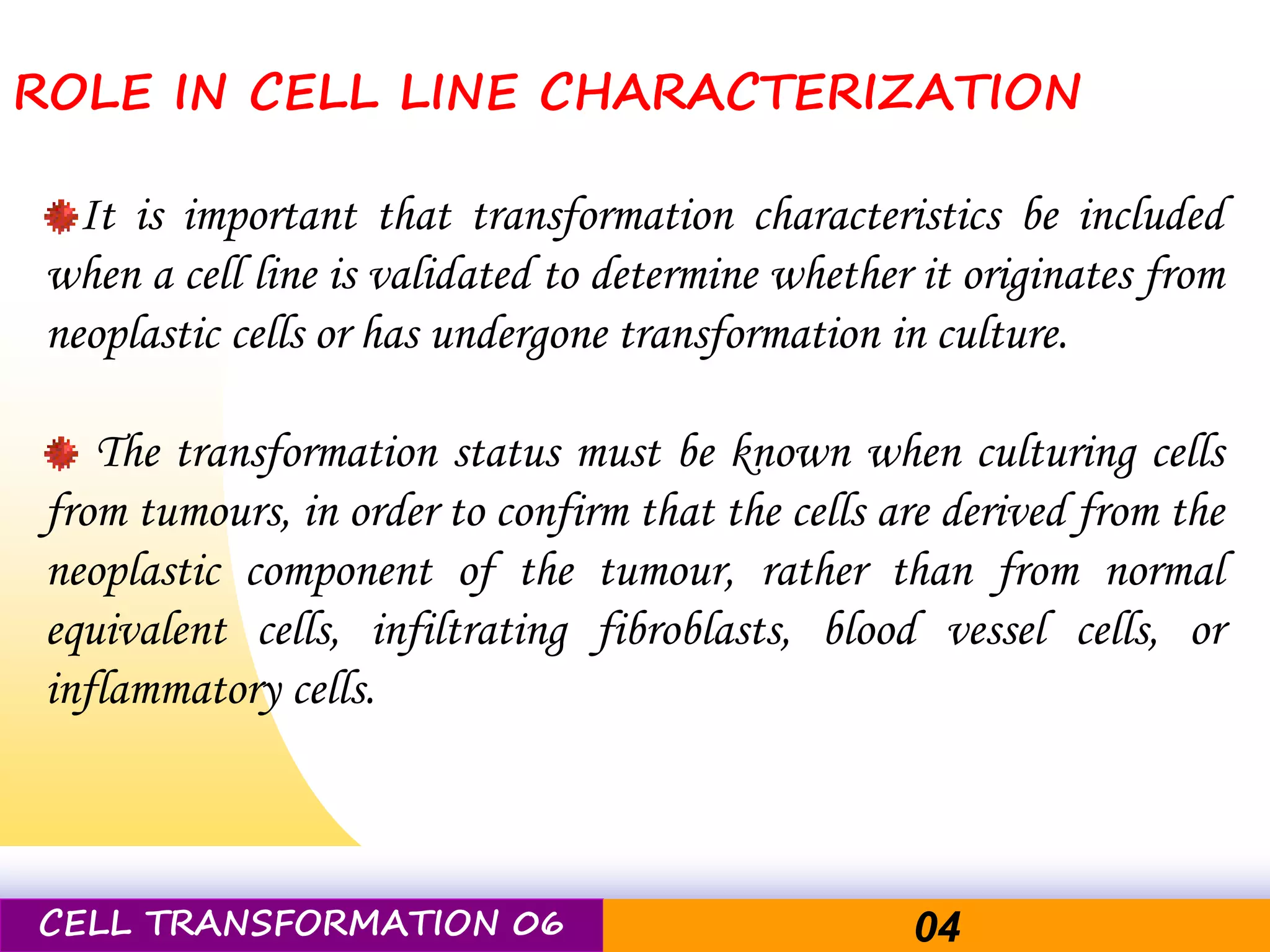 Cell transformation, by kk | PPT