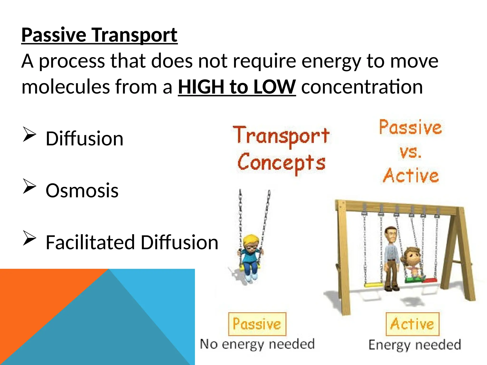 Introduction to Cell Transport mechanisms | PPT