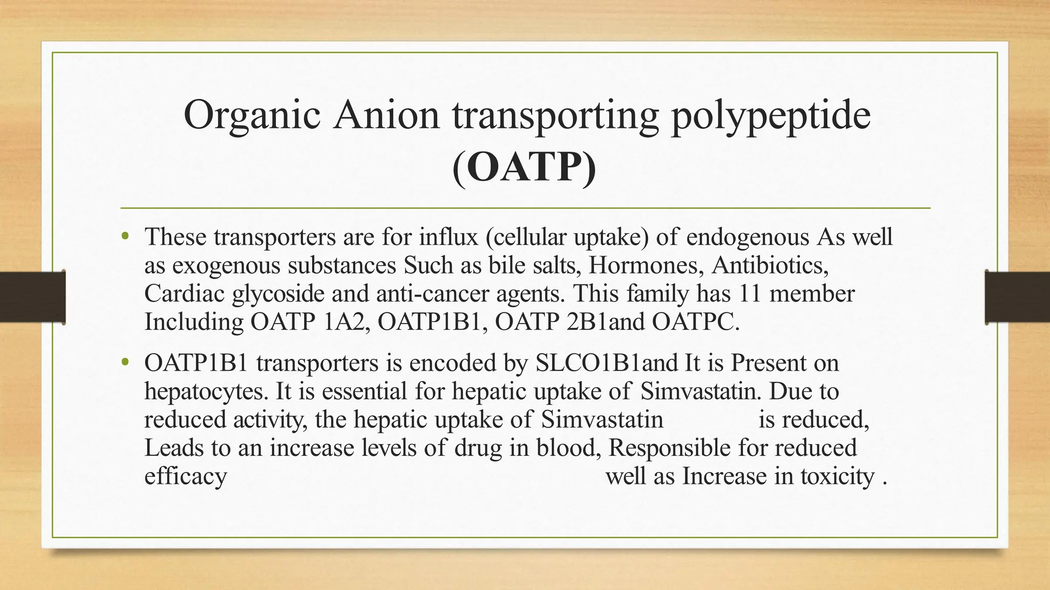 Cellular -GENETIC variation in Drug Transporter.pptx