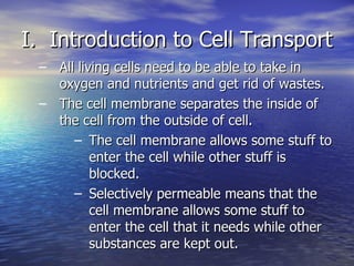 Cellular Transport | PPT