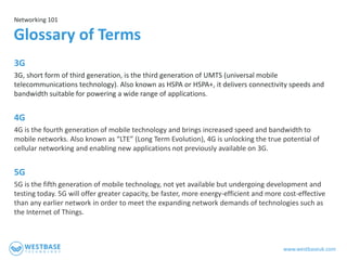 Networking Technology 101: A Glossary of Terms | PPTX