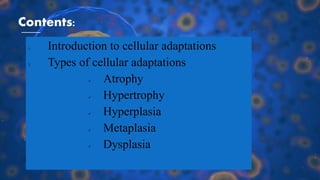 Cellular adaptations by NOM KUMAR NAIK | PPT