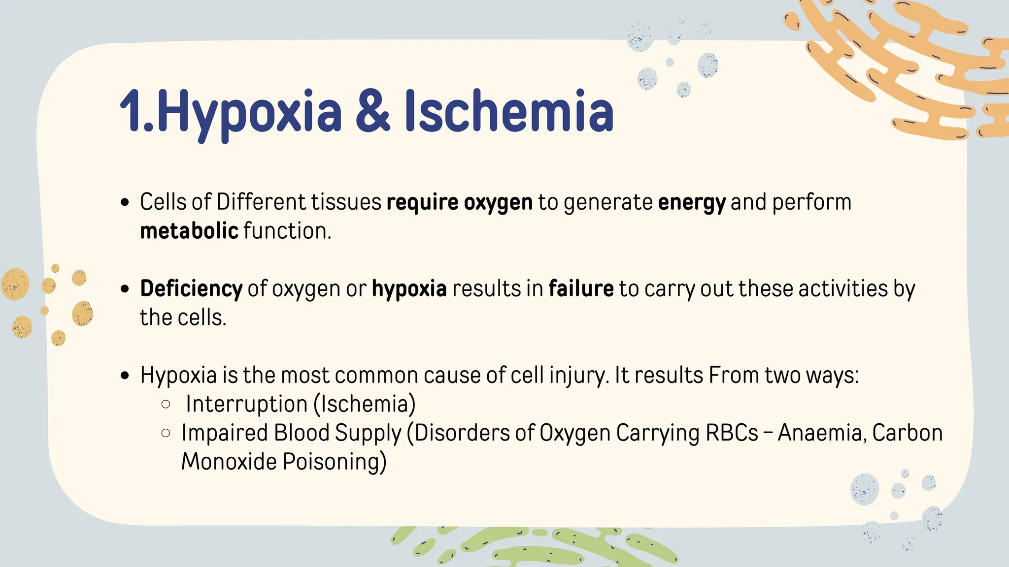 Cellular Adaptation & Cell Injury - Pathology | PDF