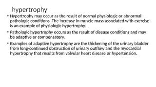 Cellular Adaptation, injury and death.pptx
