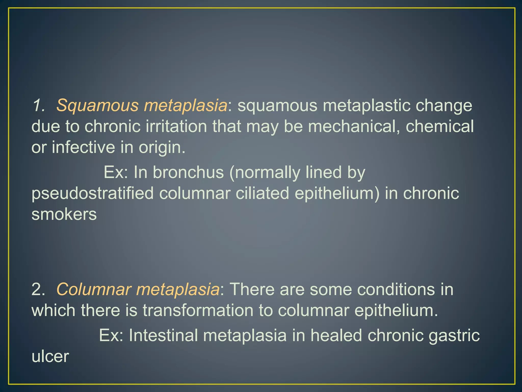 Cellular adaptations | PPTX