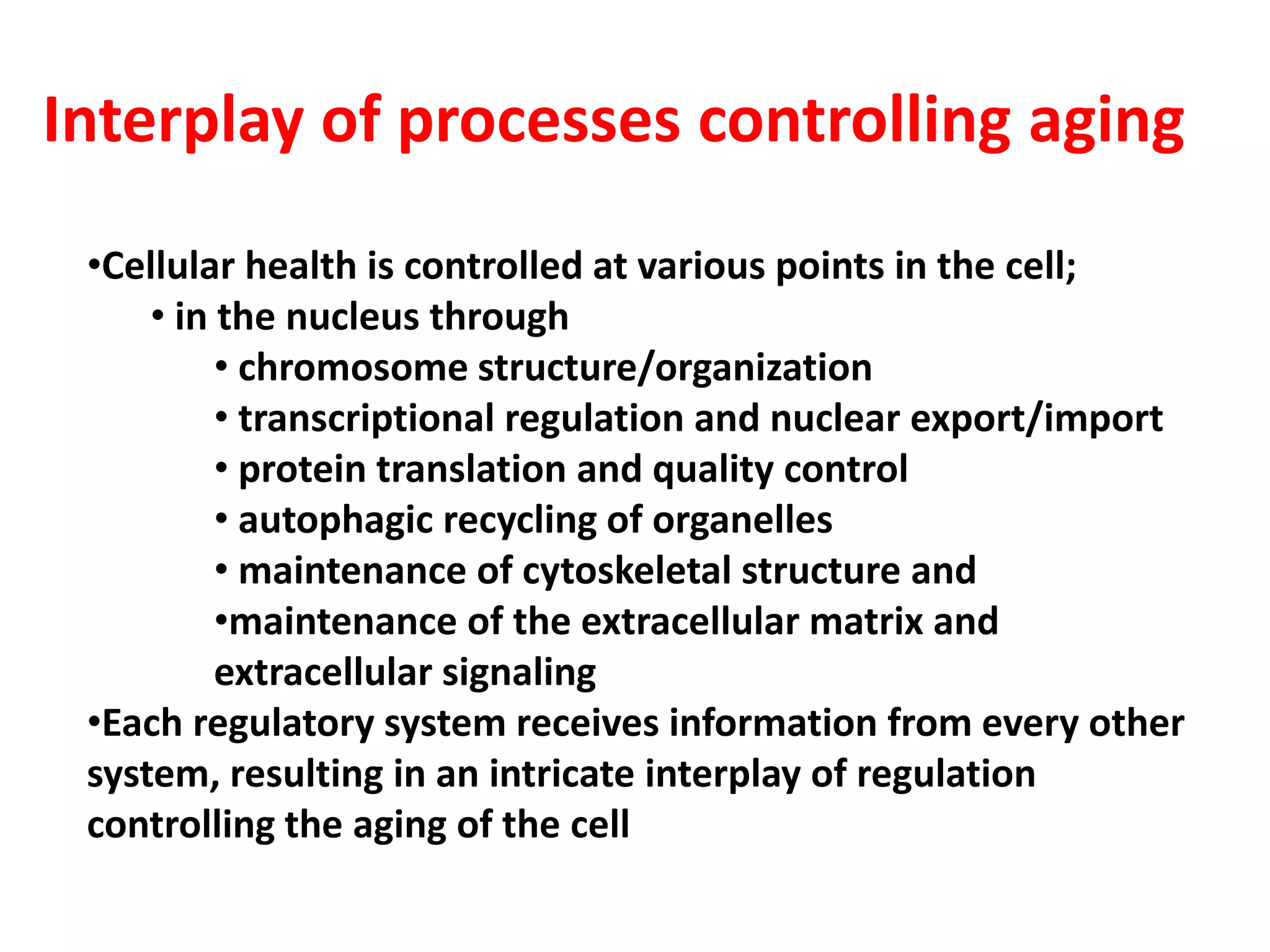 Cellular ageing | PPTX
