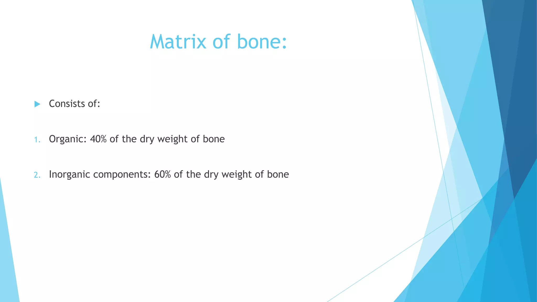 Cellular and acellular components of bone | PPTX