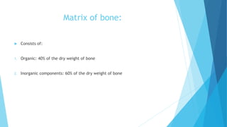 Cellular and acellular components of bone | PPT