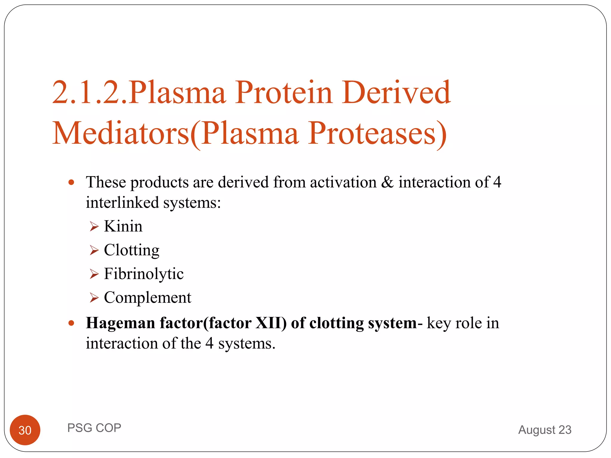 Cellular and biochemical mediators of Inflammation.pptx