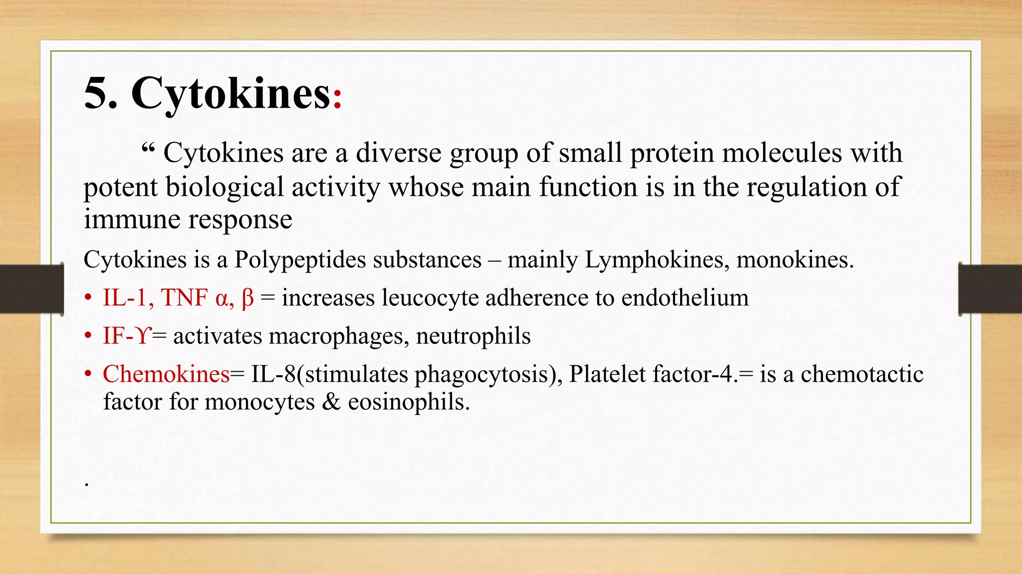 Cellular and Biochemical mediators of Inflammation and Immune.pptx