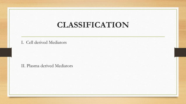 Cellular and Biochemical mediators of Inflammation and Immune.pptx ...
