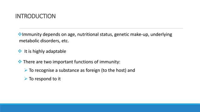 cellular and humoral components of immune System.vinu.pptx | Biological ...