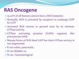 Cellular and molecular basis pathogenesis of cancer | PPTX