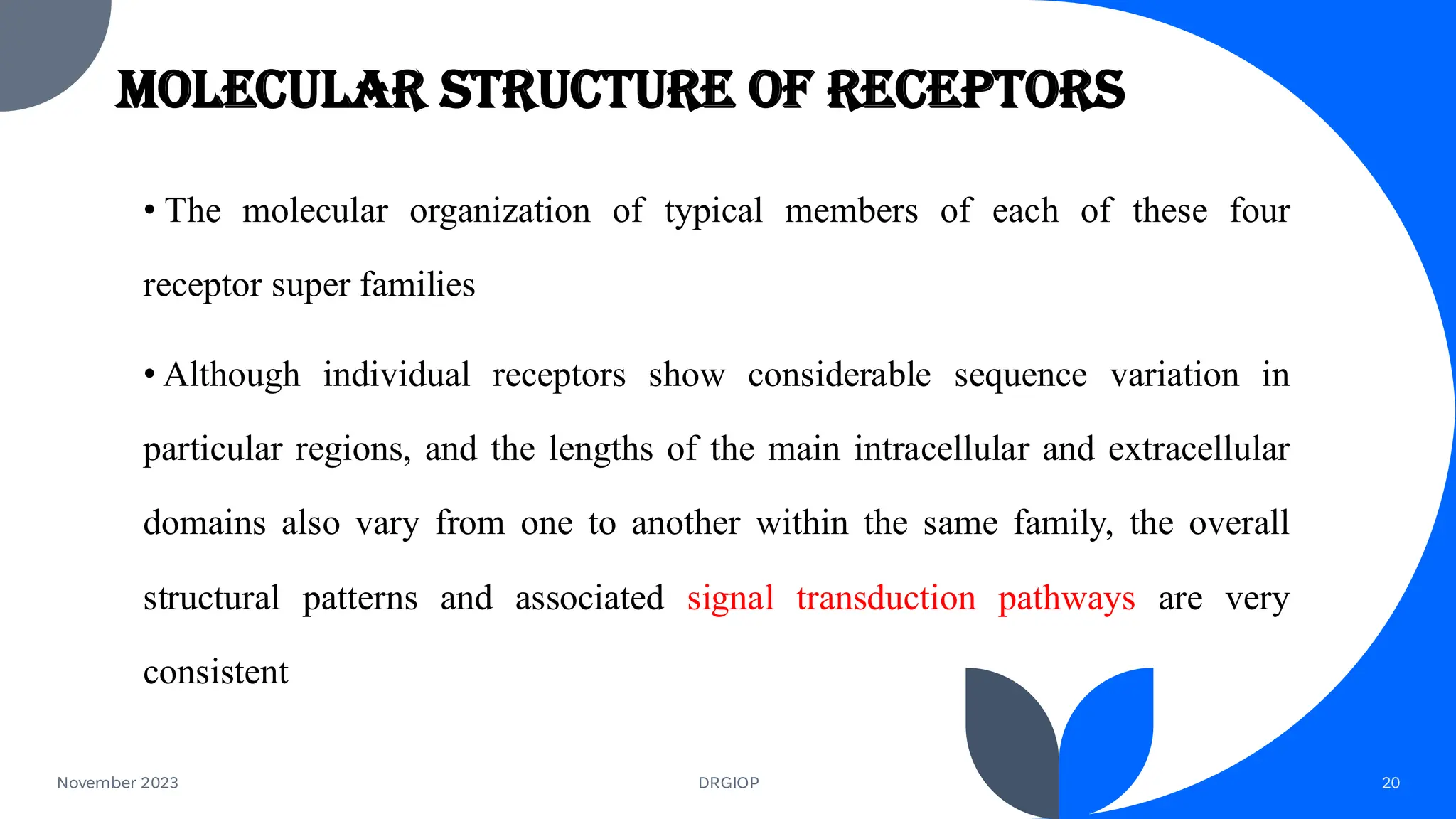 Intercellular and Intracellular Signaling Pathways, Classification of ...