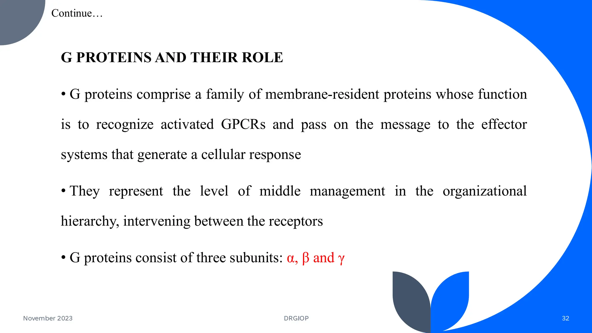 Intercellular and Intracellular Signaling Pathways, Classification of ...