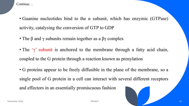 Intercellular and Intracellular Signaling Pathways, Classification of ...