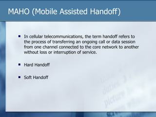 Cellular And Wireless Communication Acronyms | PPT