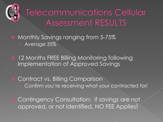 C3Telecom Wireless Assessment Overview | PPTX