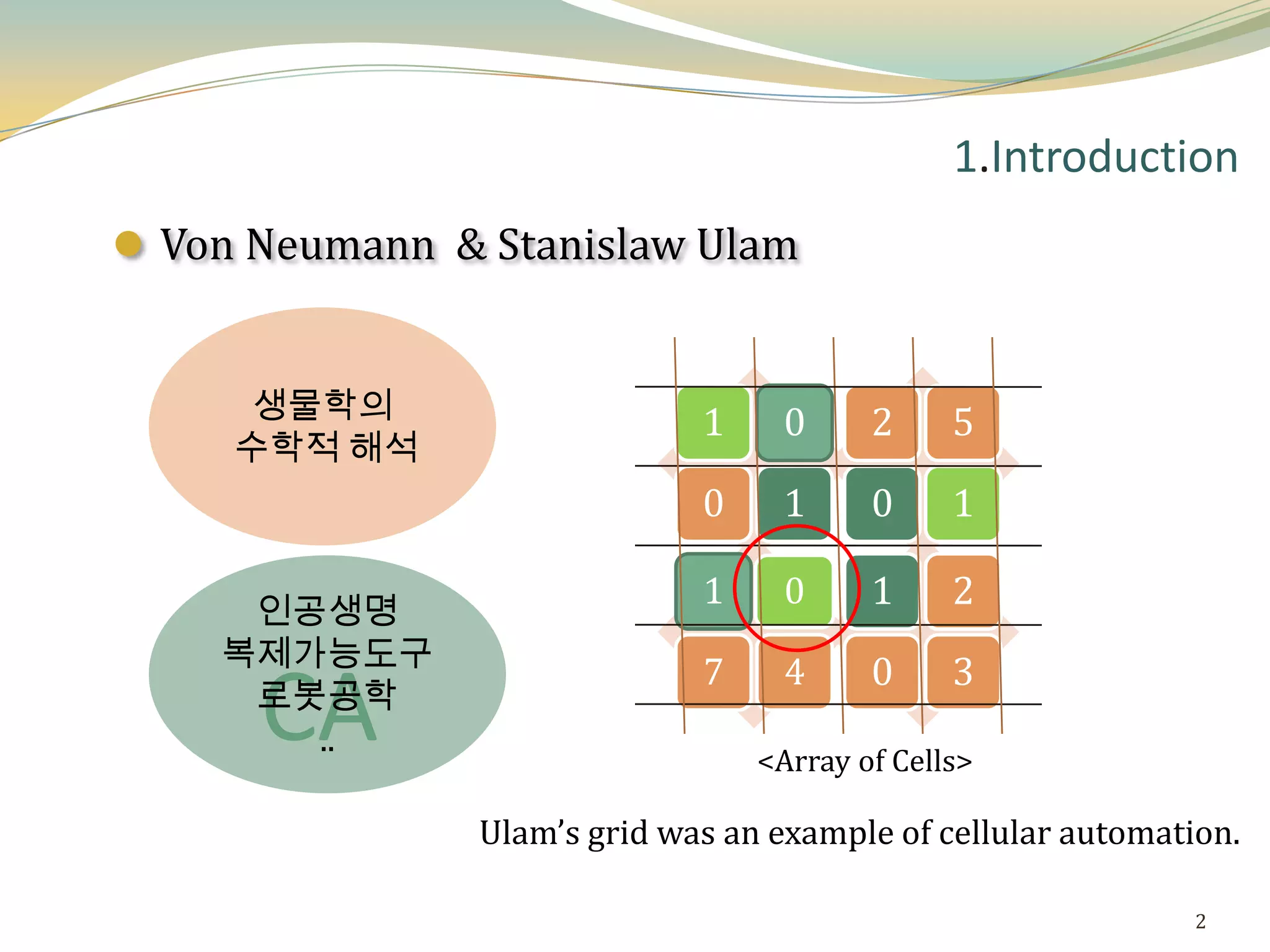 Cellular automata | PPT