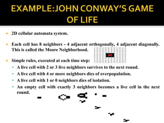 Cellular automata | PPTX