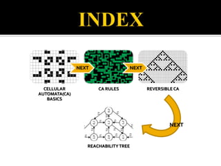 Cellular automata | PPTX