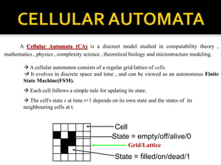 Cellular automata | PPTX