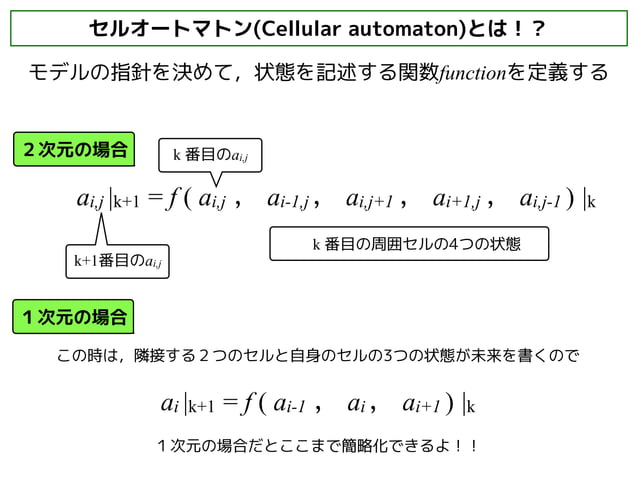 Cellular automaton | PPT