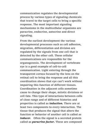 cellular basis of morphogenesis.docx