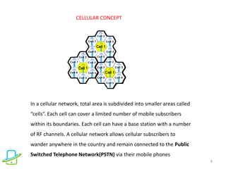 Cellular concept in mobile communication | PPTX