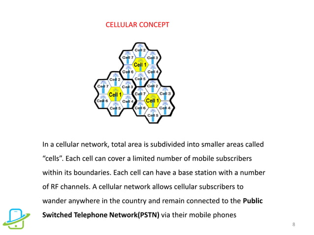 Cellular concept in mobile communication | PPTX
